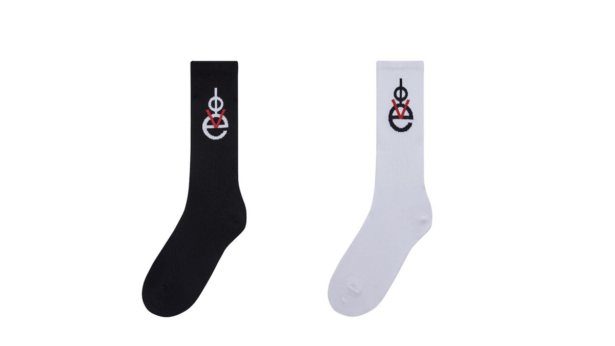 Love slogan peace sign socks set – PORTS V